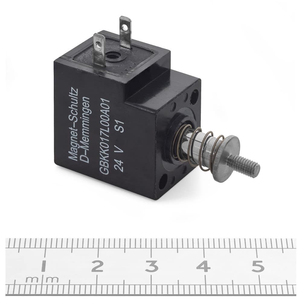 Miniature Linear Solenoid - Magnet Schultz Limited